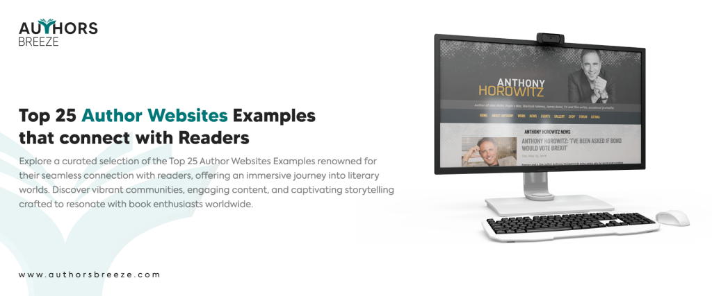 Top 25 Author Websites Examples That Connect With Readers